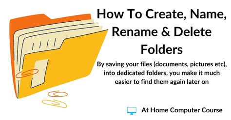 How To Create New Folders In Windows Beginners Pc Course At Home Computer Guides