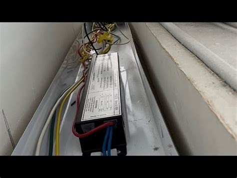 How To Replace A Lamp Ballast YouTube