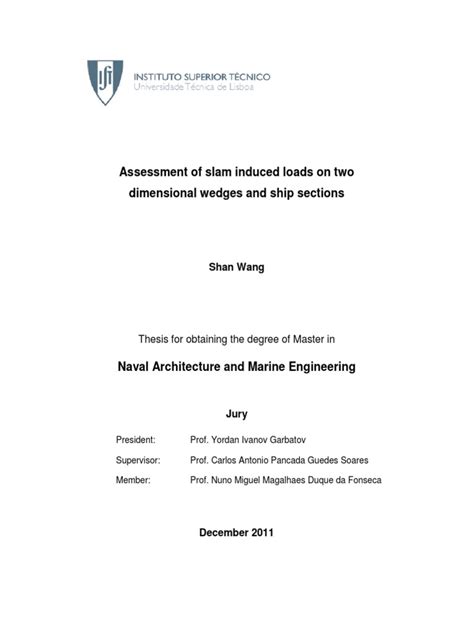 prediction of wave impact loads on ship type offshore structures in