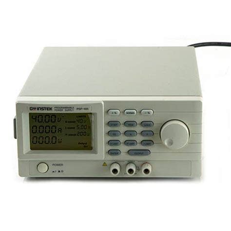 Instek Psp 405 Programmable Switching Dc Power Supply 40v5a