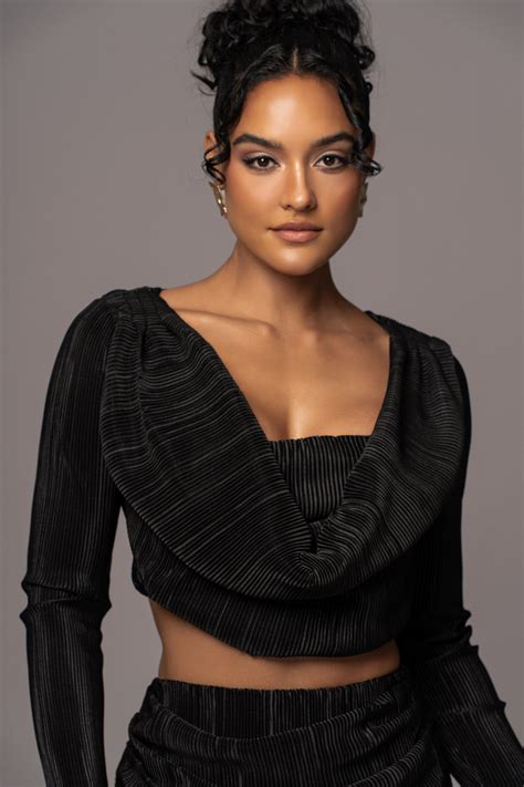 Black Haidyn Skirt Set Jluxlabel