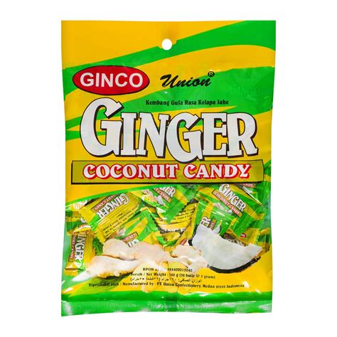 Buy Ginco Ginger Coconut Candy 160g Online In Uae Sharaf Dg