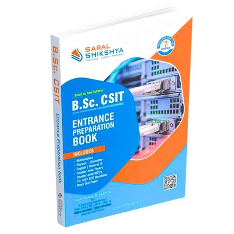 Bsc Csit Entrance Preparation Book 7th Edition 2081 Saral Shikshya
