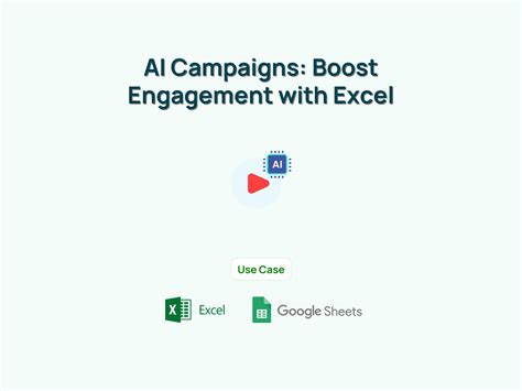 Ai Campaigns Boost Engagement With Excel Use Case Clever Csv