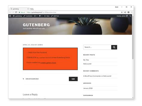 wordpress gutenberg block api an introduction envato tuts