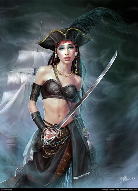 Artes Visuales Female Pirates De Yuehui Tang Sztyh