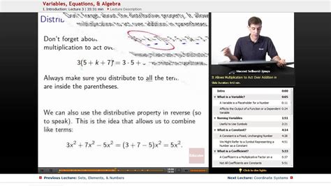Precalculus Variables Equations Algebra YouTube