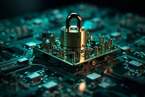 Cybersecurity And Privacy Concept Of Data Protection Stock Illustration