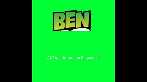 Transformation Sequences
