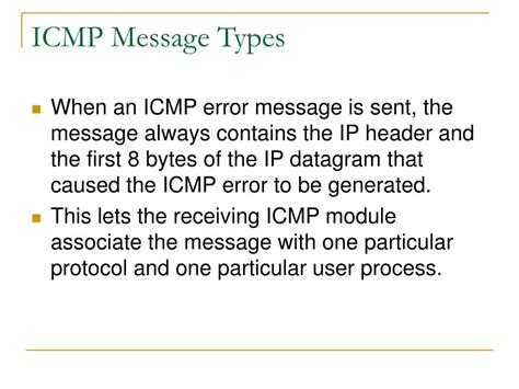 PPT ICMP Internet Control Message Protocol PowerPoint Presentation