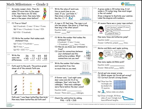 Grade Level Grids Student Achievement Partnersstudent Achievement