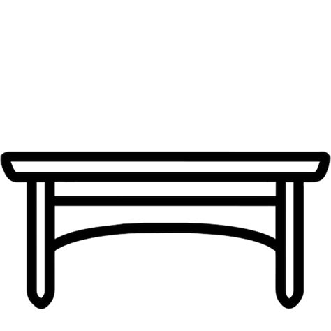 Premium Vector Table Icon Outline