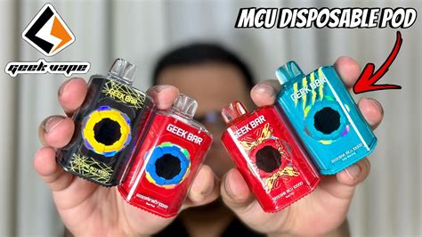 Geekbar DISPOSABLE POD MCU K PUFFS By GEEKVAPE YouTube