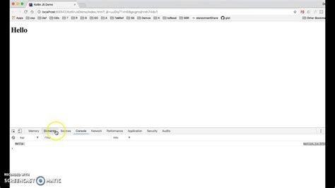 Kotlin Javascript Tutorial Lesson 2 Working With The Dom Part 1 Youtube