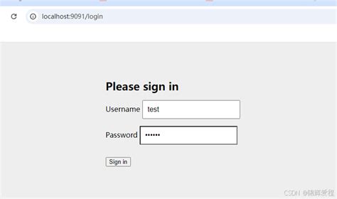 Springsecurity数据库用户认证 Csdn博客