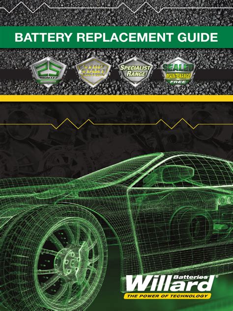 Willard Battery Selection Guide 2019 Web Pdf