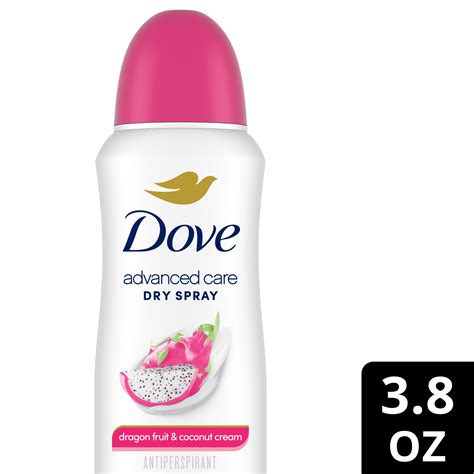 Advanced Care Dragon Fruit And Coconut Cream Dry Spray Dove Dove
