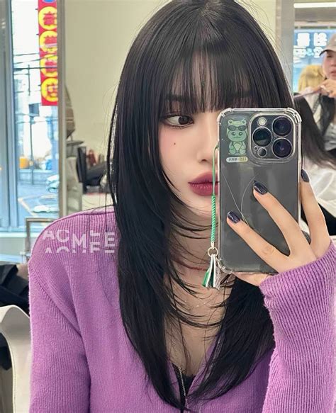 압구정미용실 아크미 효빈 팀장 레이어드컷허쉬컷슬릭컷 Acmee • Instagram Photos And Videos