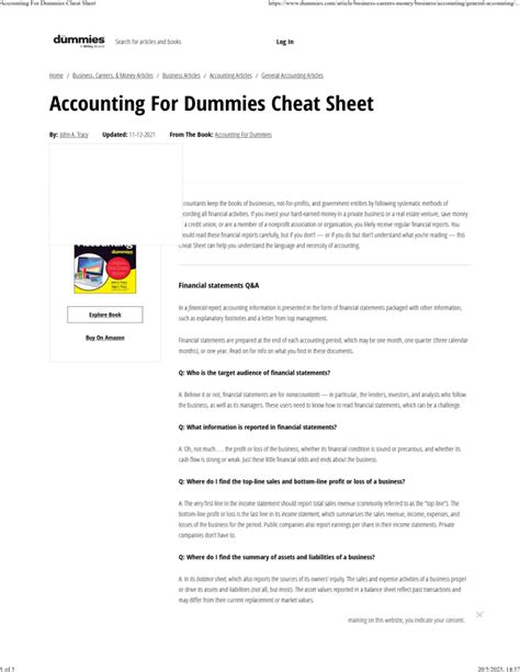 Accounting Basics