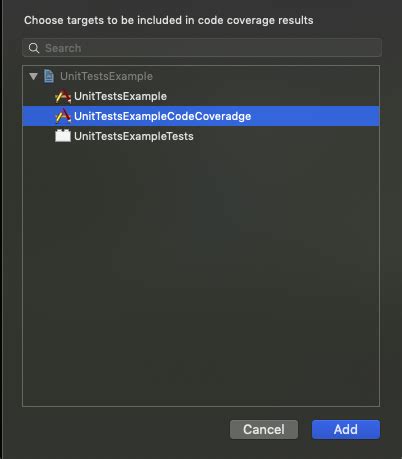 Ios Why Class Showing In Unit Test Coverage Even Though Not Added In Test Targets Stack