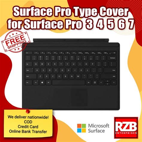 Surface Pro Type Cover For Surface Pro Keyboard Lazada Ph