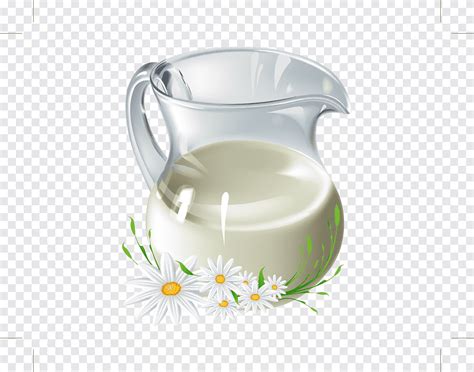 Kefir Soured Milk Gelatin Dessert Chocolate Milk Milk Glass Face Png