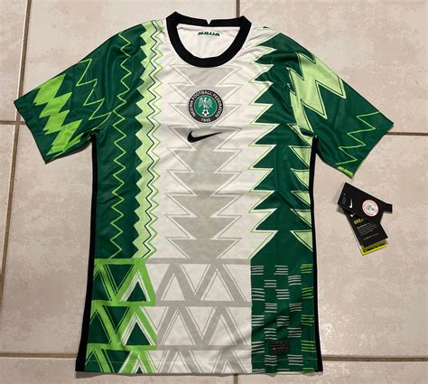 Nwt Nike Nigeria National Team 2020 Jersey Mens Small Ct4225 100 Ebay