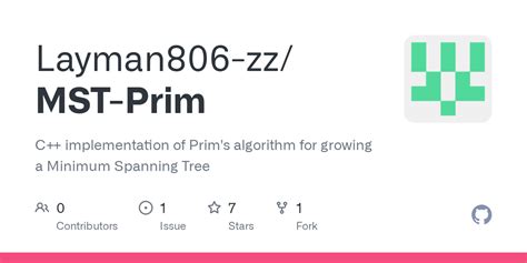 github layman806 zz mst prim c implementation of prim s algorithm for growing a minimum