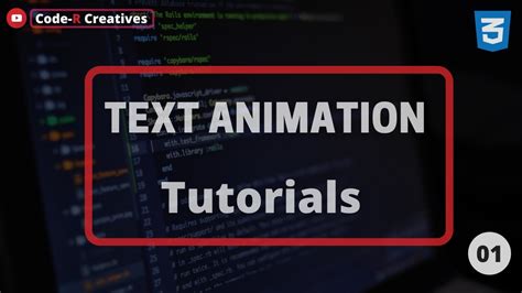 How To Give Animation To Text Using Pure Css Text Animation 01 Youtube