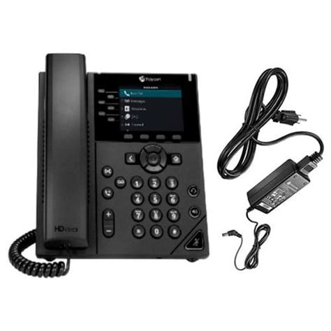Polycom VVX350 With NA PSU 2200 48830 001 VVX 350 IP Phone Walmart Com