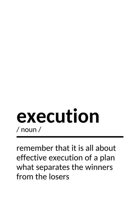 Execution Definition Quote Artofit