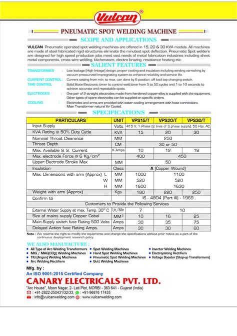 Vulcan Pneumatic Spot Welding Timer Automation Grade Semi Automatic At Best Price In Morbi