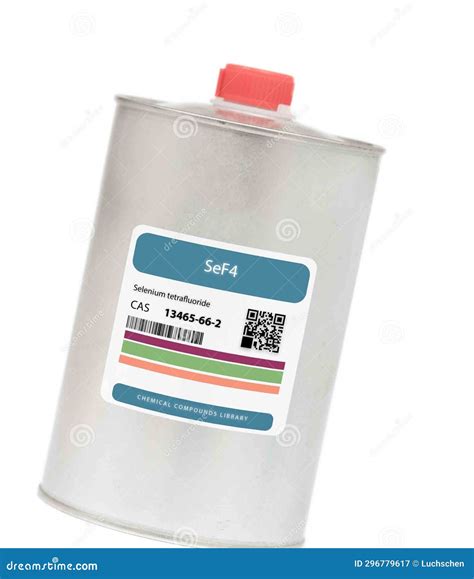 Sef4 Selenium Tetrafluoride Stock Image Image Of Chemistry Number