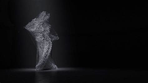 Check Out This Stunning Video Performance Created With Kinect Point Cloud Data