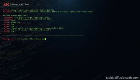 Unix Terminal PowerPoint Stable Diffusion Online