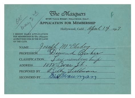 Sid Grauman Document Signed Rr Auction