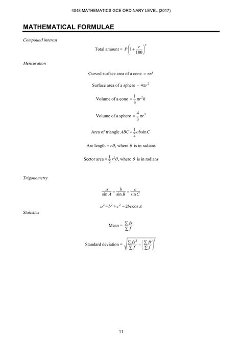 math formula sheet o level math formulas my xxx hot girl