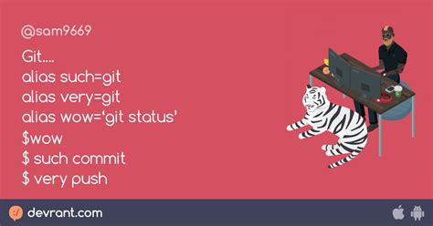 Git Git Alias Such Git Alias Very Git Alias Wow Git Status Wow Such Commit Very