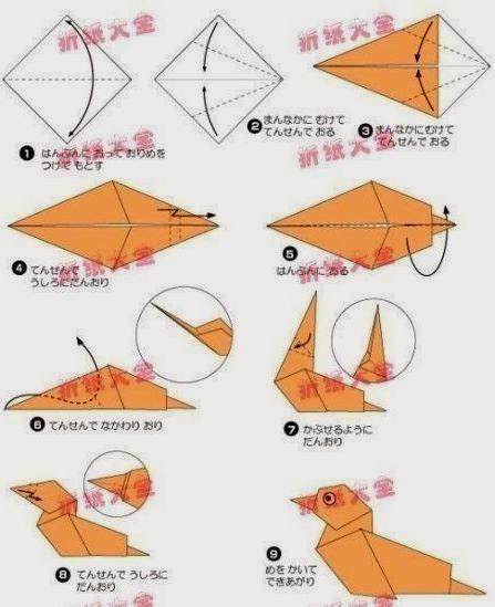 Origami Folding Instructions Easy Crafts Ideas To Make