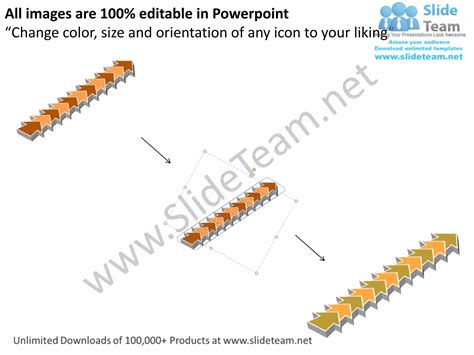 Ppt Linear Demo Create Flow Chart Powerpoint Lines Of Processes Business Templates PPT