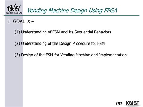 Ppt Lecture 6 Coffee Vending Machine Using Fpga Powerpoint