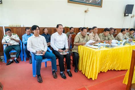 ប្រធានក្រុមប្រឹក្សាខេត្តពោធិ៍សាត់ ជម្រុញឲ្យអាជ្ញាធរនិងស្នងការដ្ឋាននគរបាលខេត្តពោធិ៍សាត់