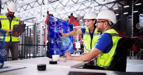 Engineer Operator Using Scada System Stock Image Image Of People Power 341299633