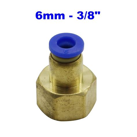 6mm Hose Tube Interface 1 4 1 2 1 8 3 8 Female Vicedeal