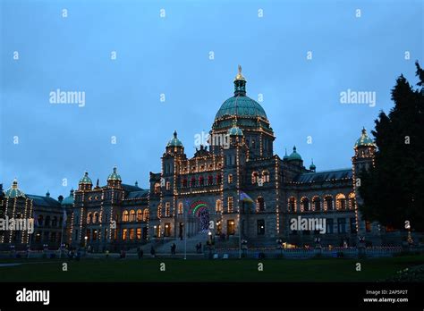 British Columbia Victoria Canada Parliament Building Government