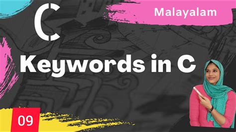 Lec 09 C Programming Classes For Beginners In Malayalam Keywords In C Youtube