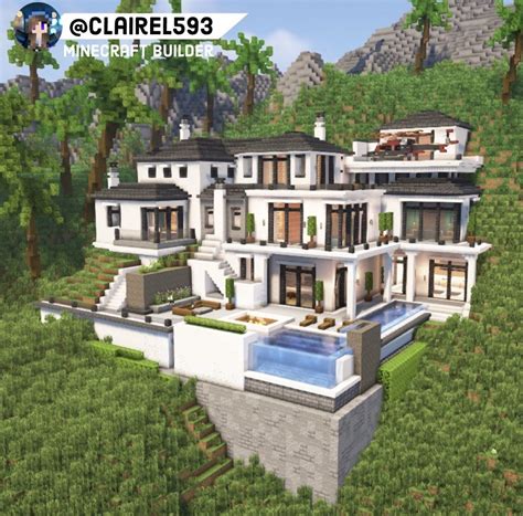 Modern Minecraft Mansion Artofit
