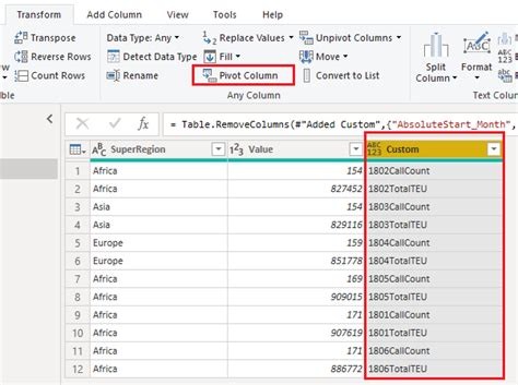 solved how to create excel pivot table in power query microsoft