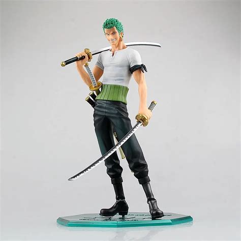 Anime One Piece Figura 23cm Roronoa Zoro Swords Zoro Pvc Action Figure