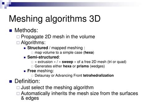 Ppt Cad Import Partitioning And Meshing Powerpoint Presentation Id